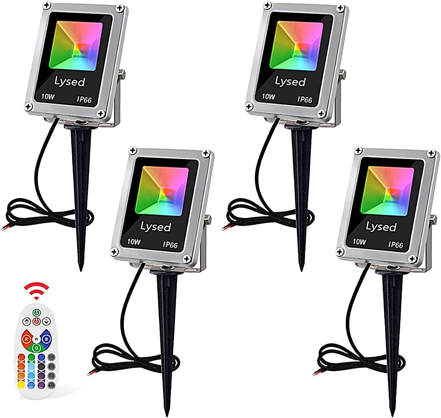 Lysed 12V Color Changing LED Landscape Lights Landscape Lighting Low ...