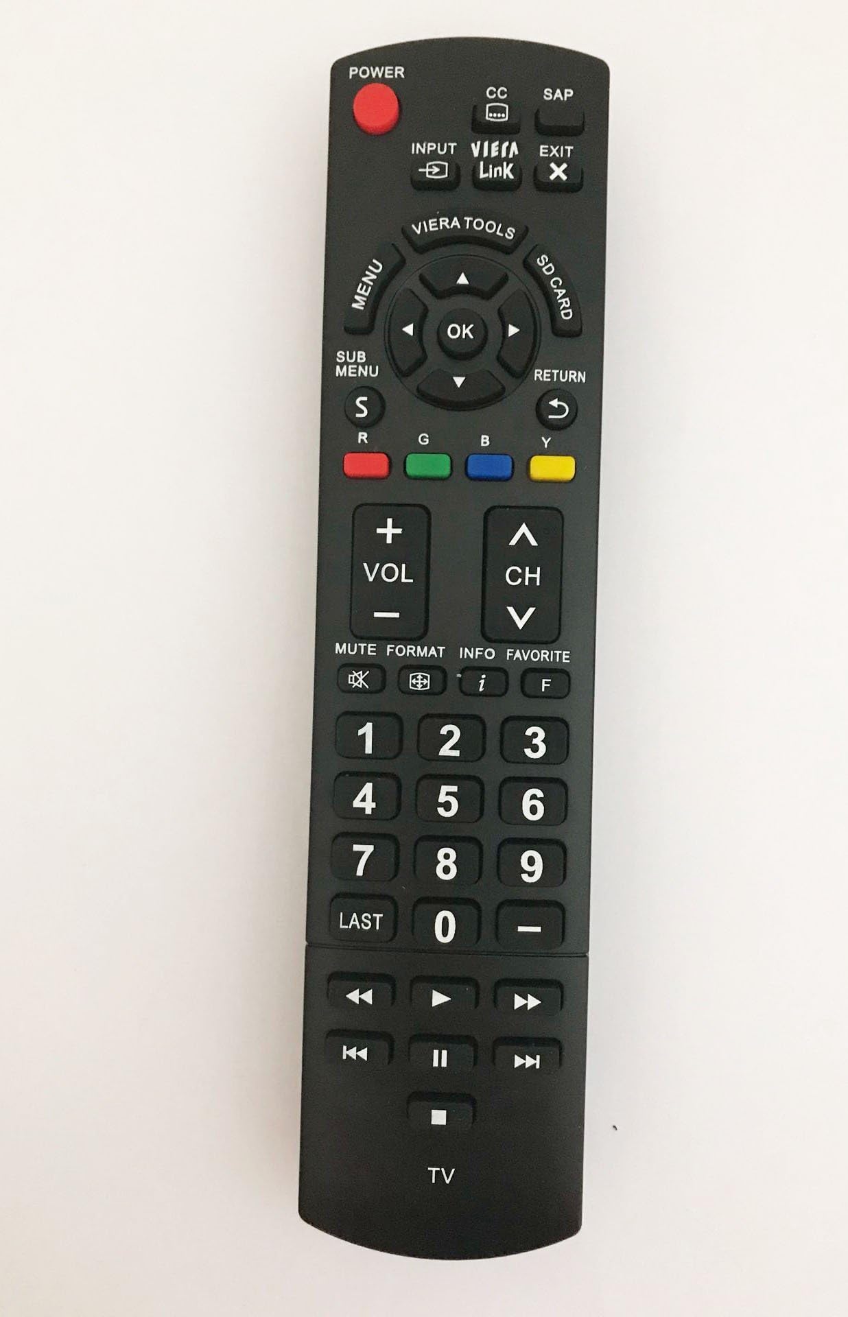 Amazon.com: Replacement Remote Control for All Panasonic TVs. 1 Year ...