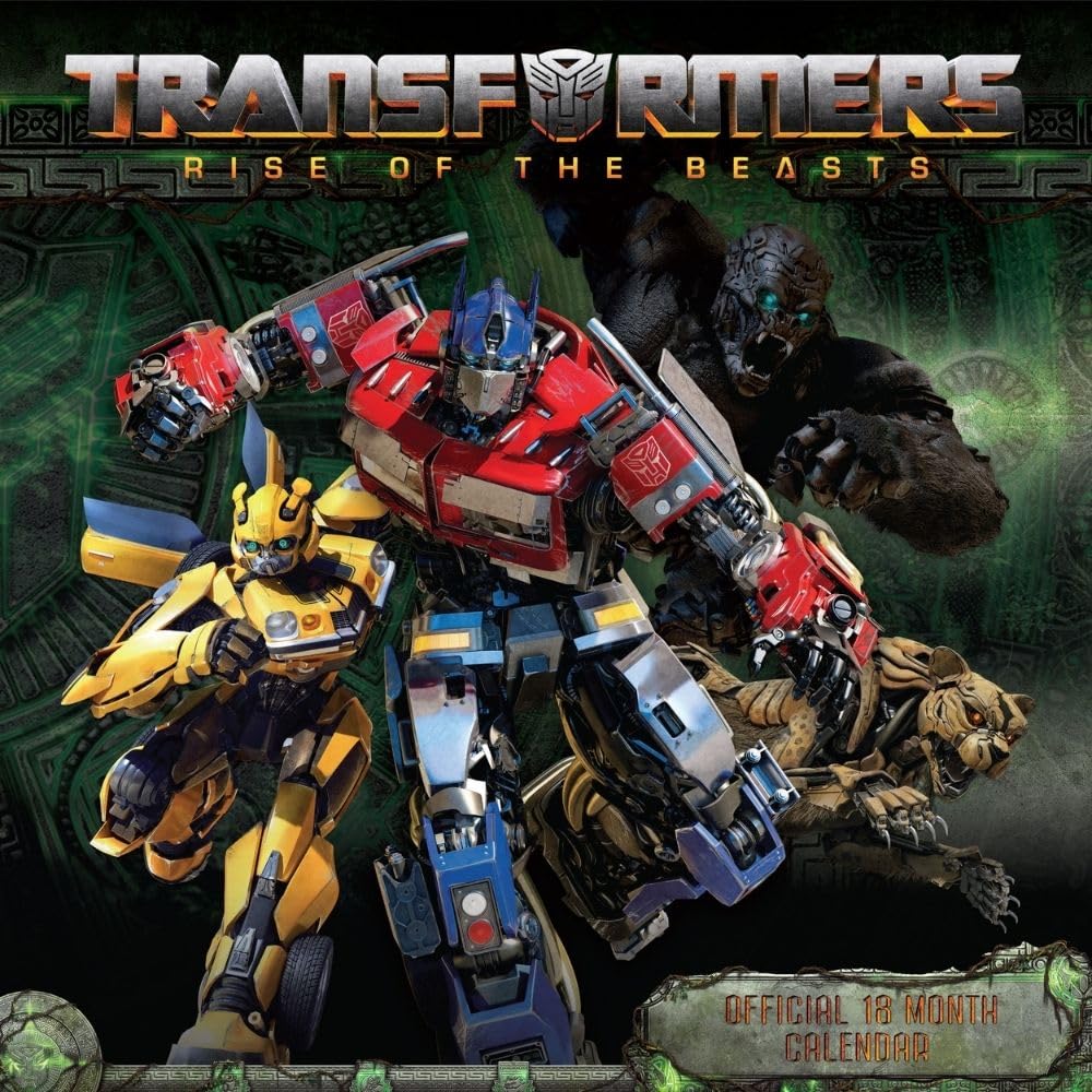 Transformers 202418 Month Square Wall Calendar : Amazon.in: Books