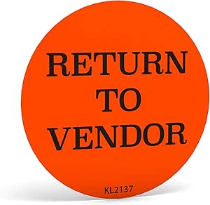 Amazon.com : Kenco 2" Circle Inventory Control Stickers for Shipping ...