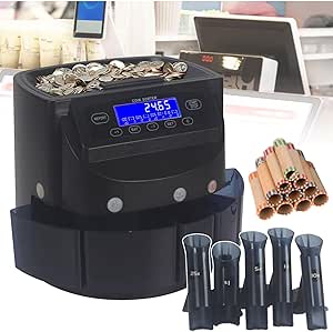 Amazon.com : JOSBY Coin Sorters with LCD Display, Coin Counter Machine ...