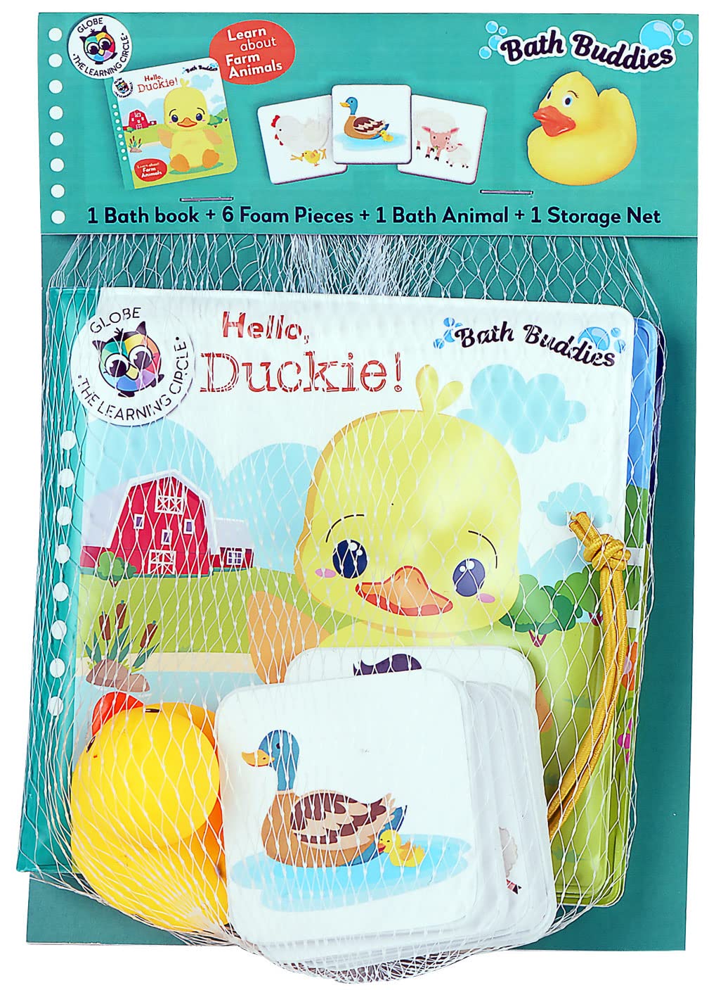 Hello, Duckie! (Bath Buddies): Amazon.co.uk: Globe Publishing ...