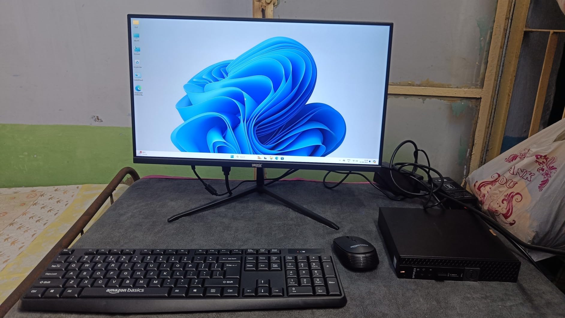 GEONIX 22 Inch PC Monitor, FHD IPS 1920x1080P Monitor 75Hz 100% sRGB ...