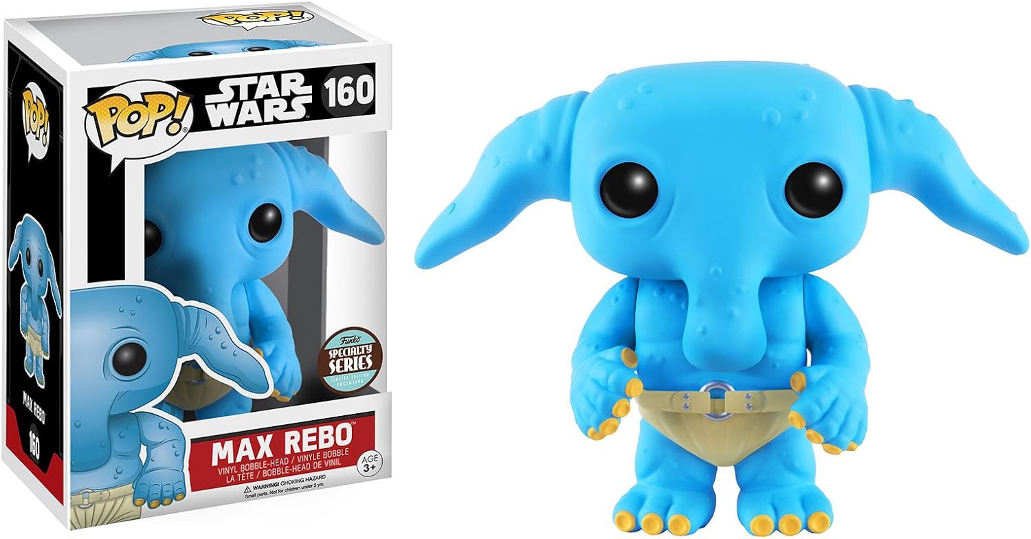 Amazon.com: Funko POP! Star Wars Max Rebo 3.75" Vinyl Figure : Toys & Games