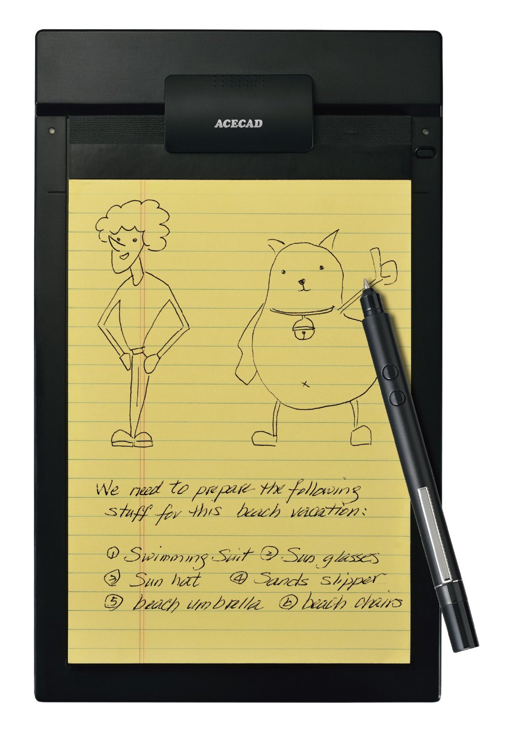 Amazon.in: Buy AceCad PenPaper 5x8 Dig Notepd Online at Low Prices in ...