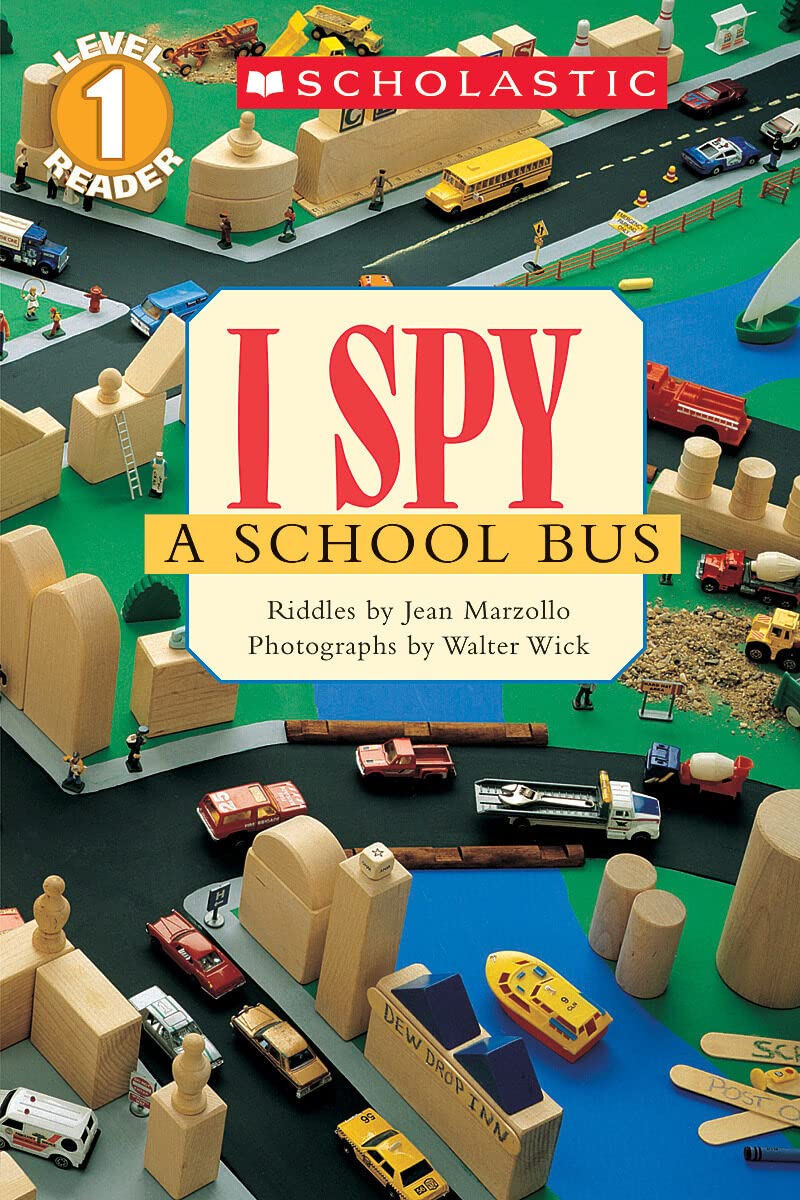 Amazon.com: I Spy a School Bus (Scholastic Reader, Level 1 ...