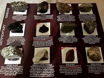 Amazon.com: EISCO Rock Cycle Kit, 12 Pieces - Includes Metamorphic ...