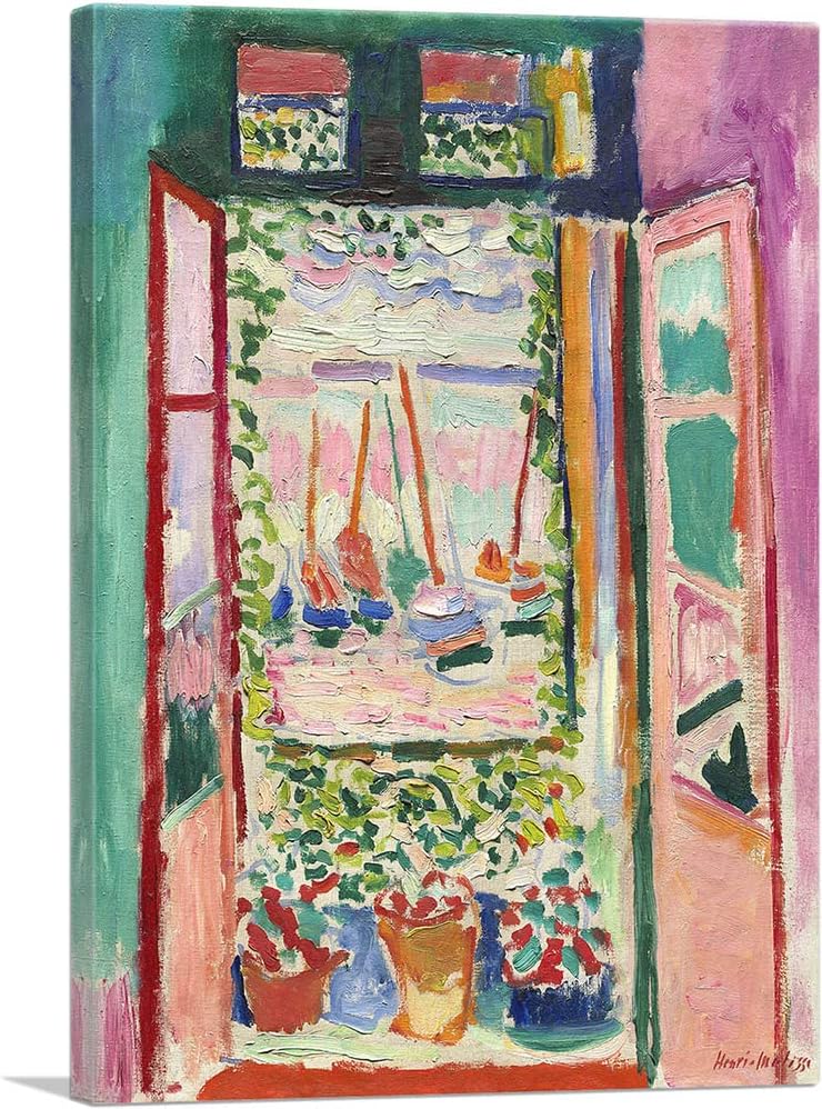 Amazon.com: Henri Matisse The Open Window, Collioure, 1905 Art Print ...