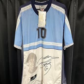 Amazon.co.jp: Maradona Uniform Argentina Messi World with Tags ...