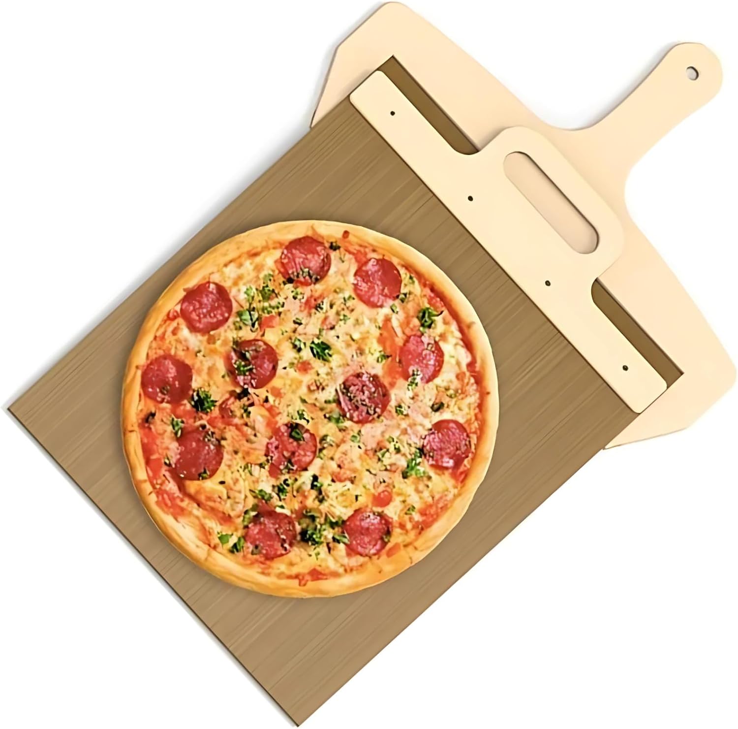 Amazon.com: DASZERX® Premium Sliding Pizza Peel, Magic Pizza Slider ...