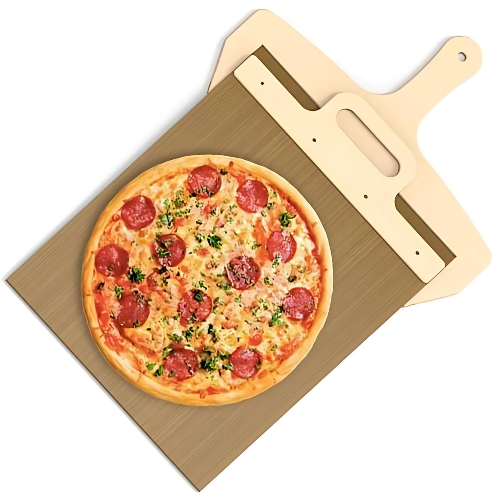 Amazon.com: DASZERX® Premium Sliding Pizza Peel, Magic Pizza Slider ...