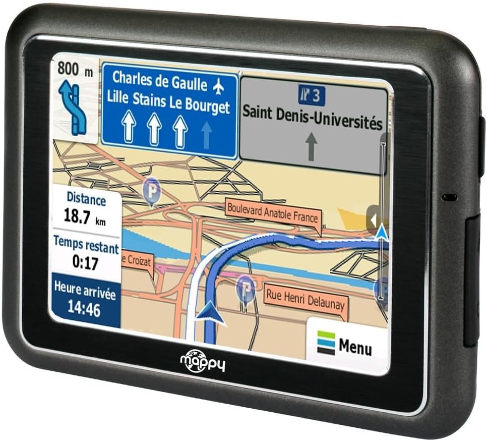 Mappy MINI 250S Satellite Navigation System : Amazon.co.uk: Electronics ...