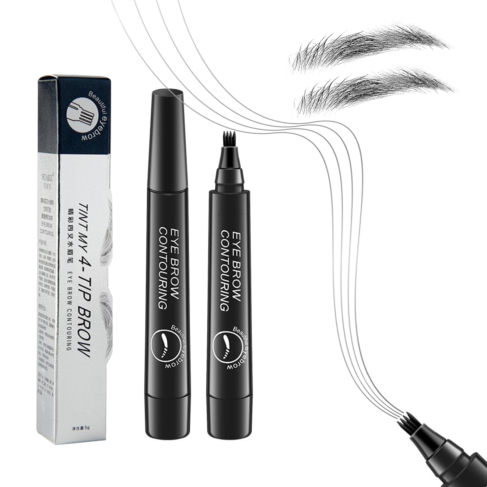 Amazon.com : Eyebrow Contouring Pen, Waterproof Microblading Eyebrow ...