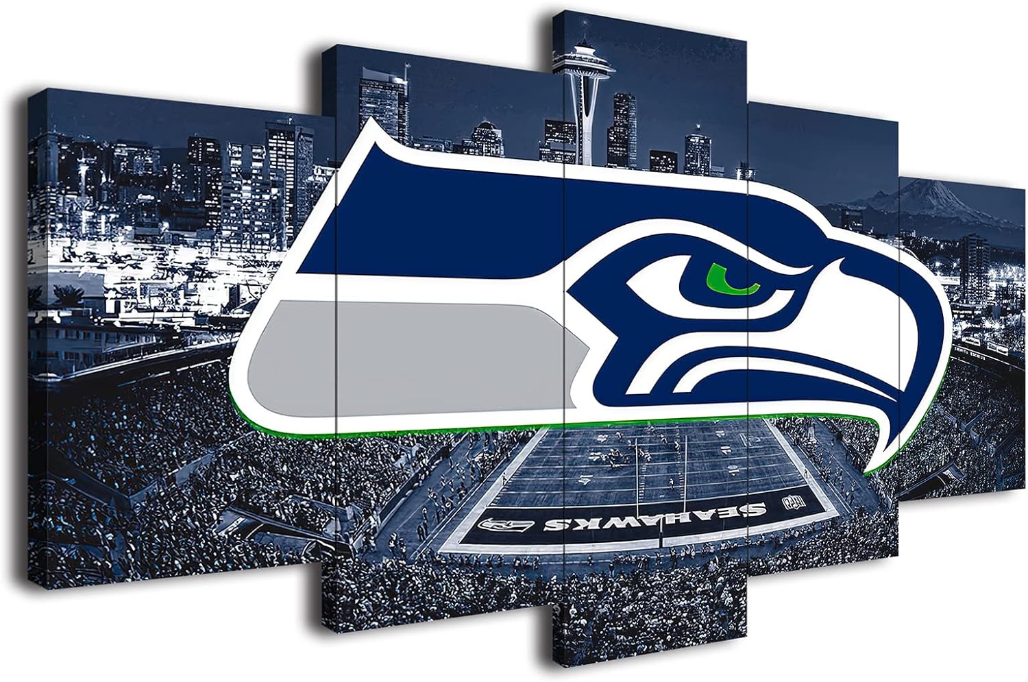 Amazon.com: Seattle City Seahawks American Football Poster Sports ...