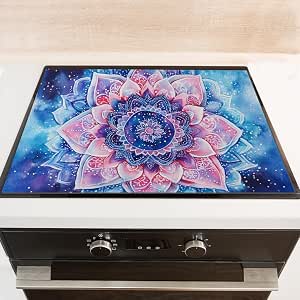 Amazon.com: Square Stove Top Covers for Gas Burners, Fantasy Watercolor ...