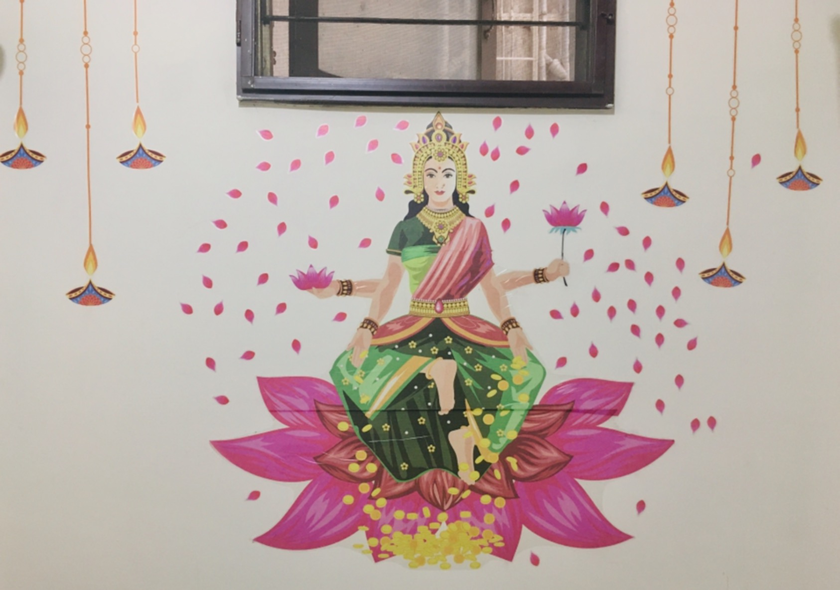 StickMe 'Lord - Lakshmi - Hindu - God - Wealth - Money - Gold - Light ...