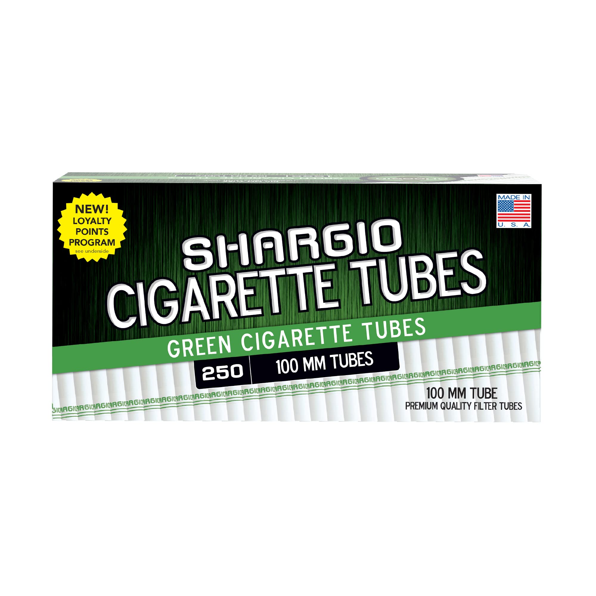 Amazon.com: Shargio Menthol Green King-Size Stunning Filter Tubes 200ct ...