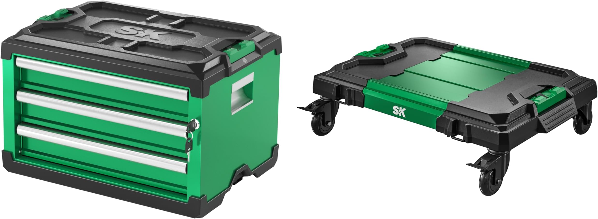 Amazon.com: SK Modular Stackable Storage Tool Box, 20.5 Inch, 3-Drawer ...