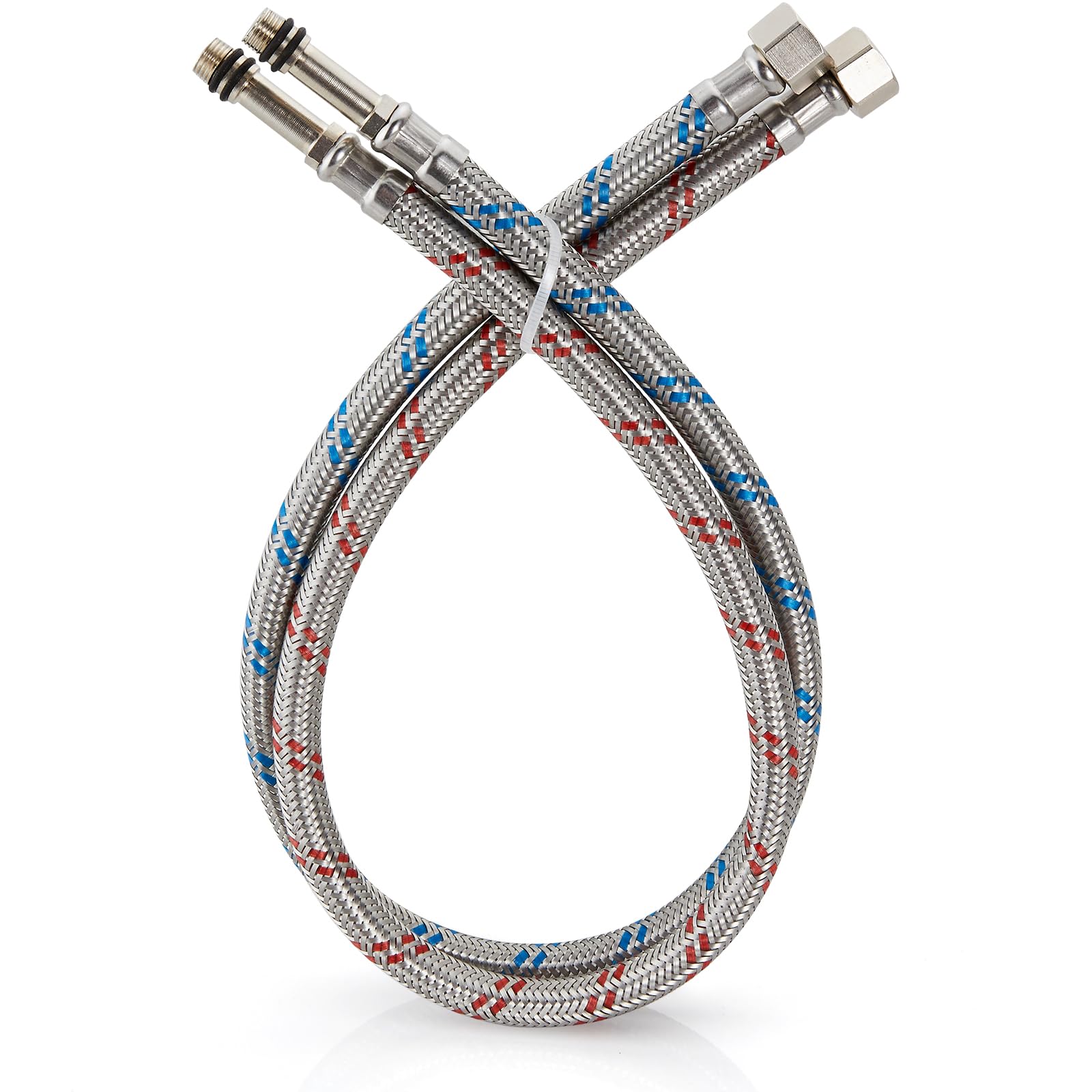 Midanya 16-Inch Long Faucet Connector, Braided Stainless Steel Supply ...