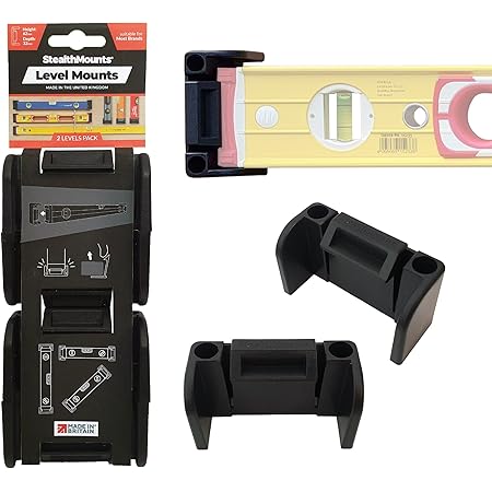 StealthMounts Red Universal Level Holder | Locking Level Mounts | 2 ...