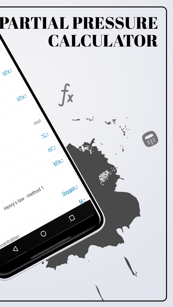Partial Pressure Calculator - App on Amazon Appstore