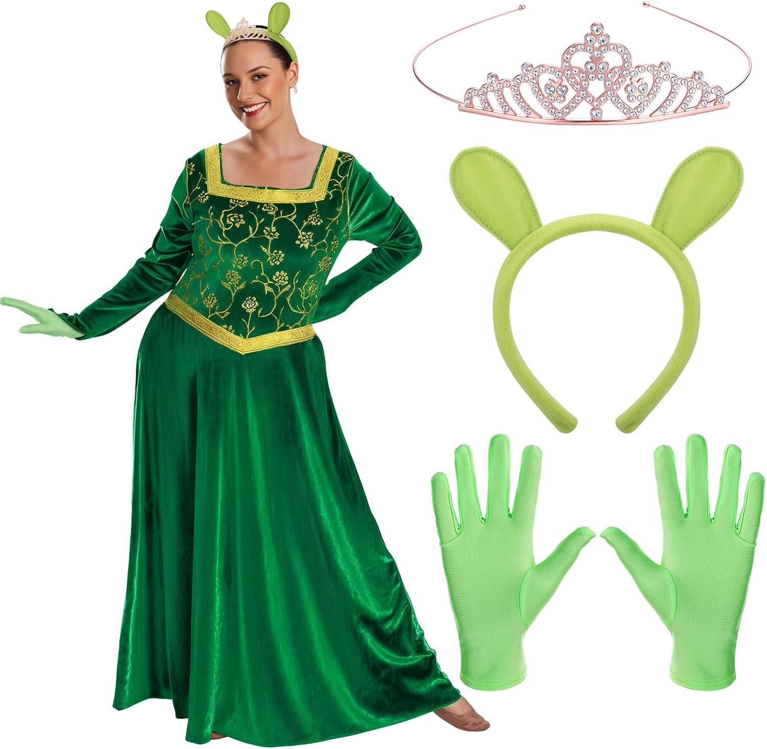Amazon.com: Wavwavw 3 Pcs Halloween Ogre Cosplay Accessories for Adult ...