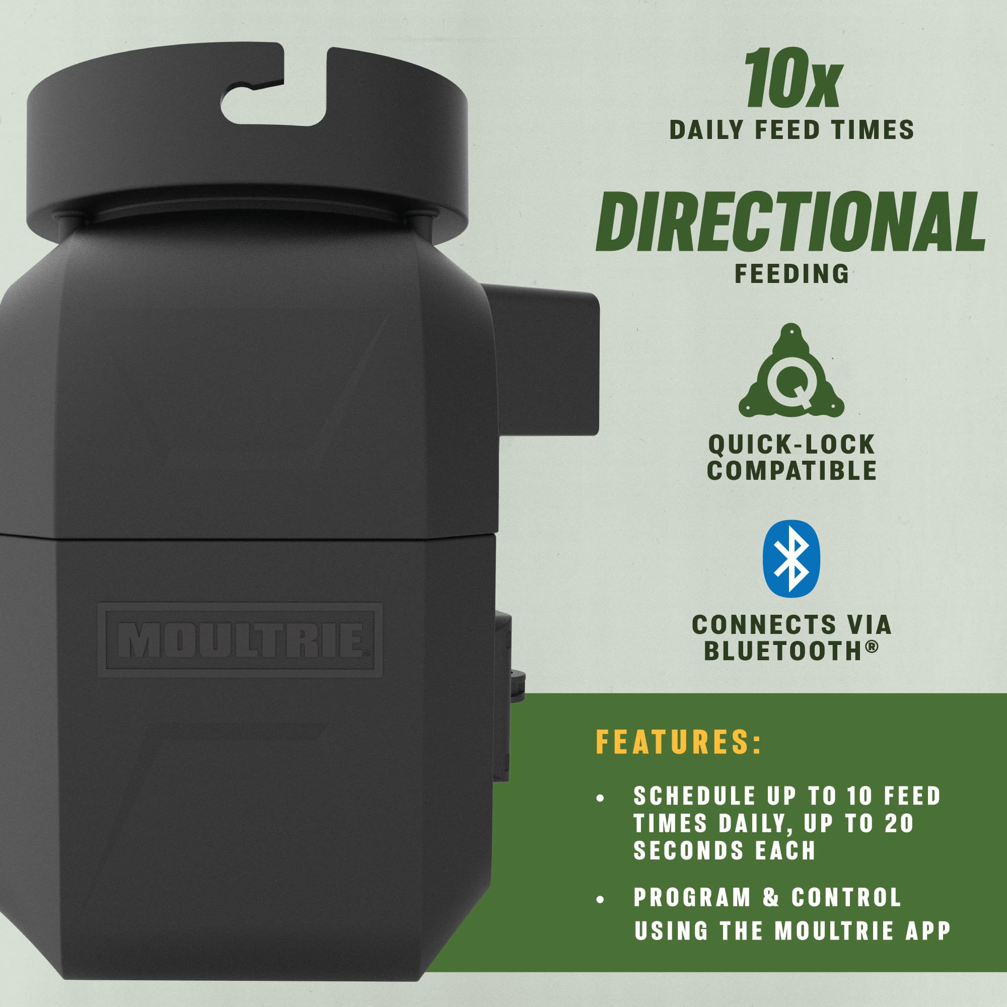 Snapklik.com : Moultrie Pro Hunter III Directional Feeder Kit ...