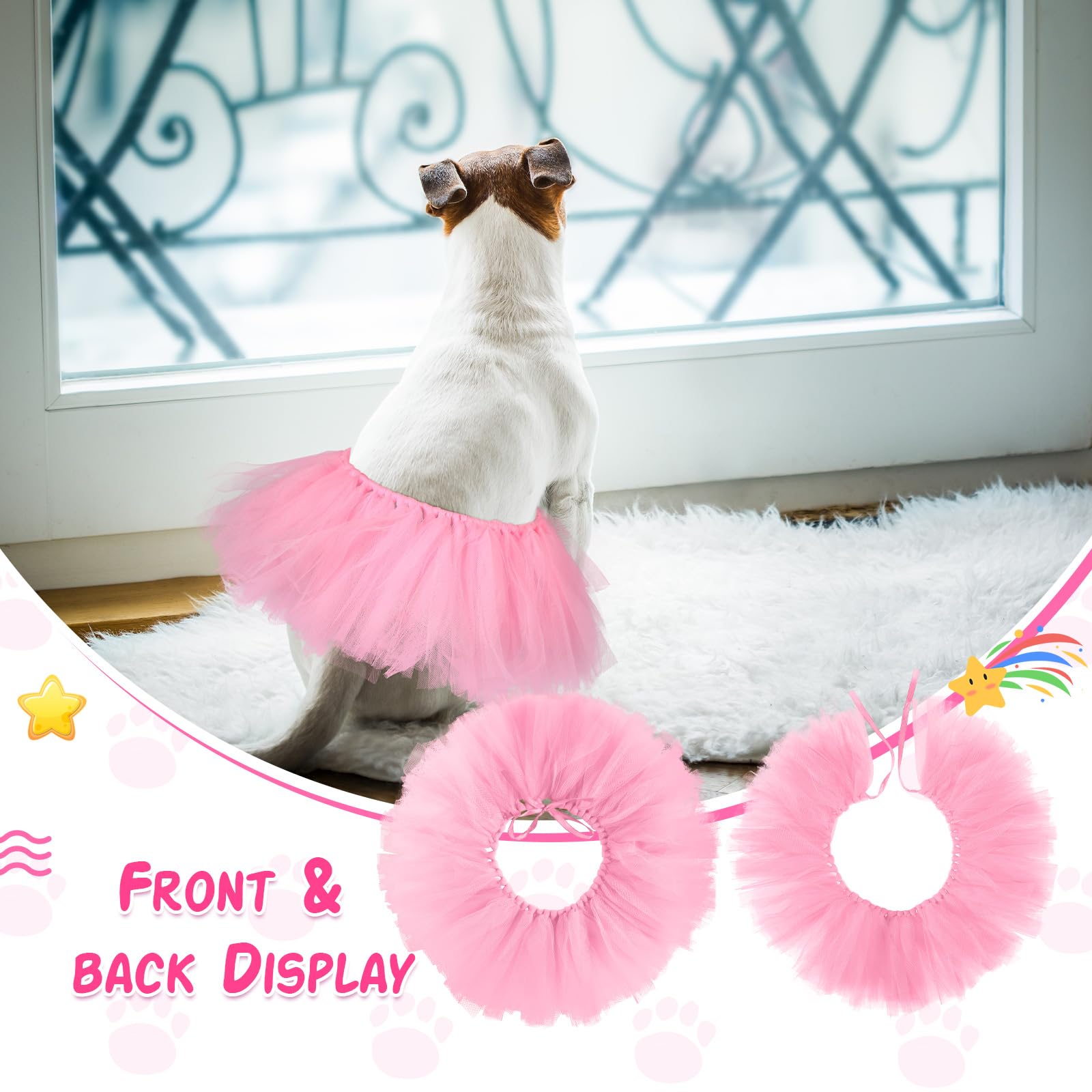 Snapklik.com : Locmeo Dog Tutu Tulle Tutu For Dogs Small Large Medium ...