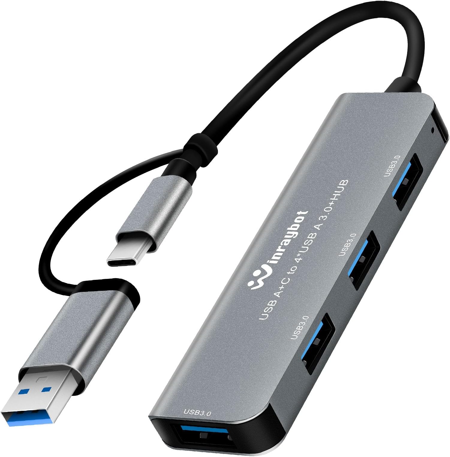 Amazon.com: USB hub Splitter for Laptop,USB hub 1to4,USB 3.0 Splitter USB c hub,3.0 HUB Port ...