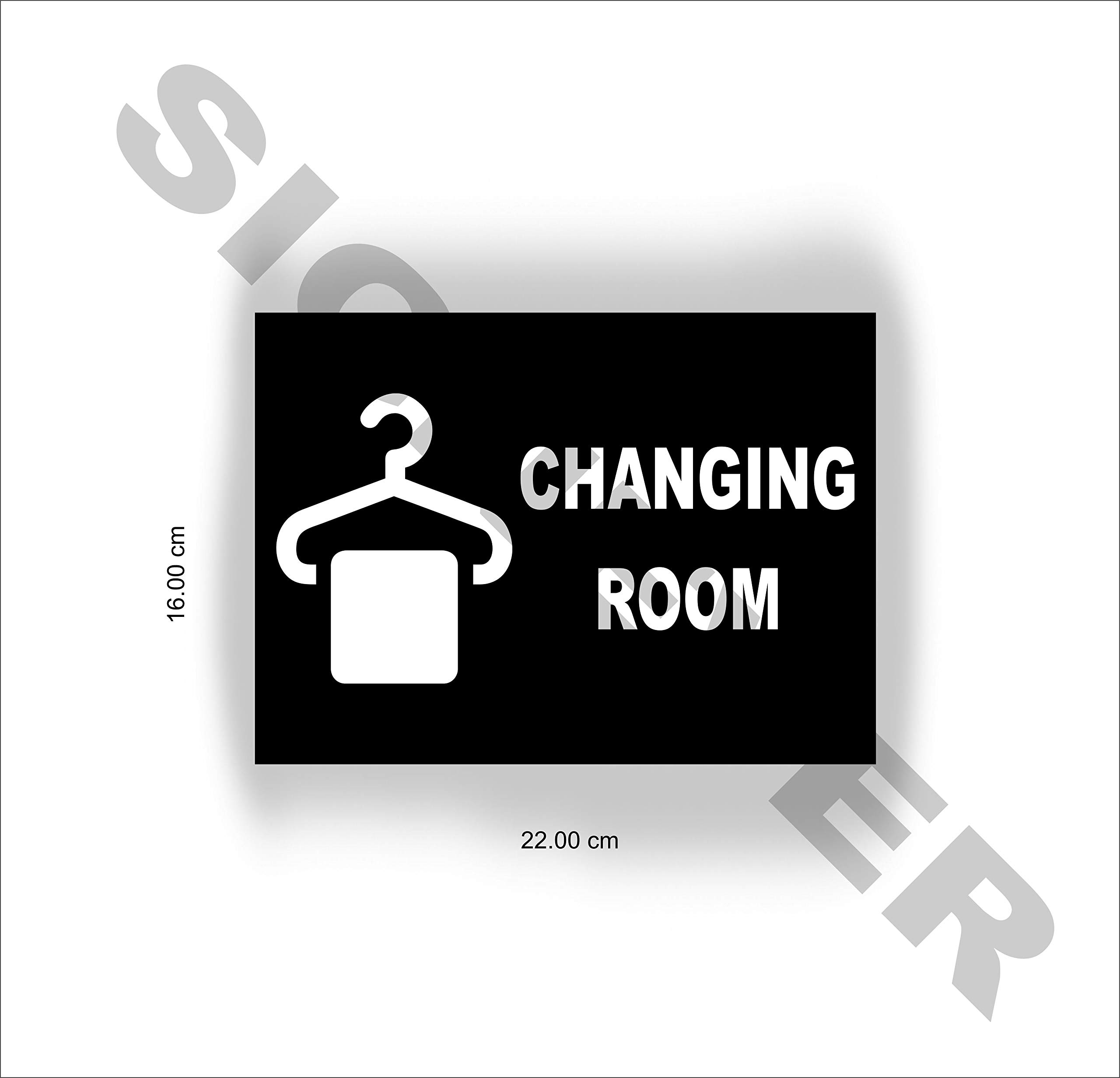 Buy SIGN EVER Costume Changing Room Sign Boards For Auditorium Shops ...