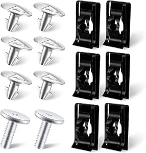 Amazon.com: Sodcay 14 PCS Engine Cover Lower Pin Screw, Engine Shield ...