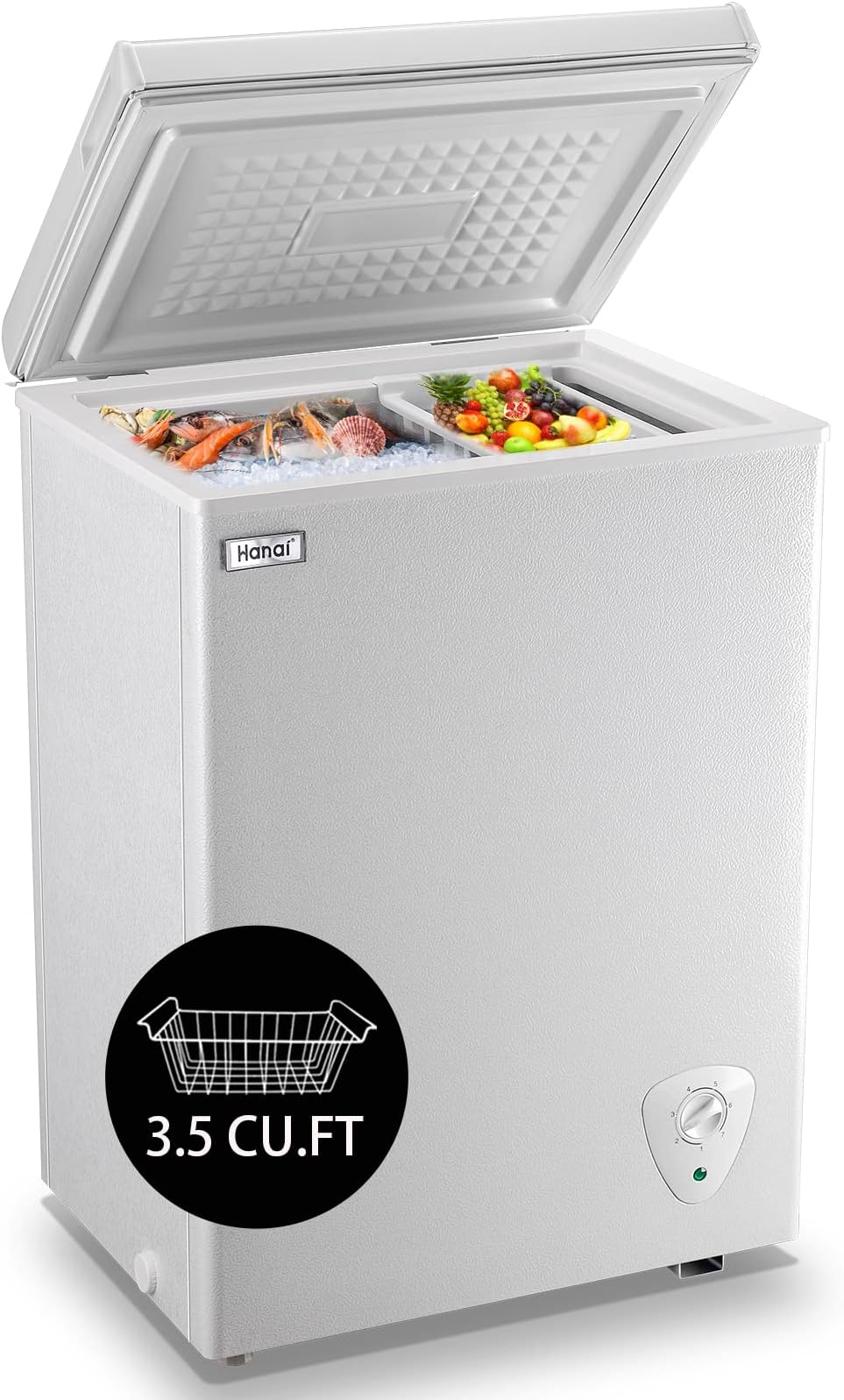 Amazon.com: Arctic King 3.5 cu ft Chest Freezer, White : Appliances