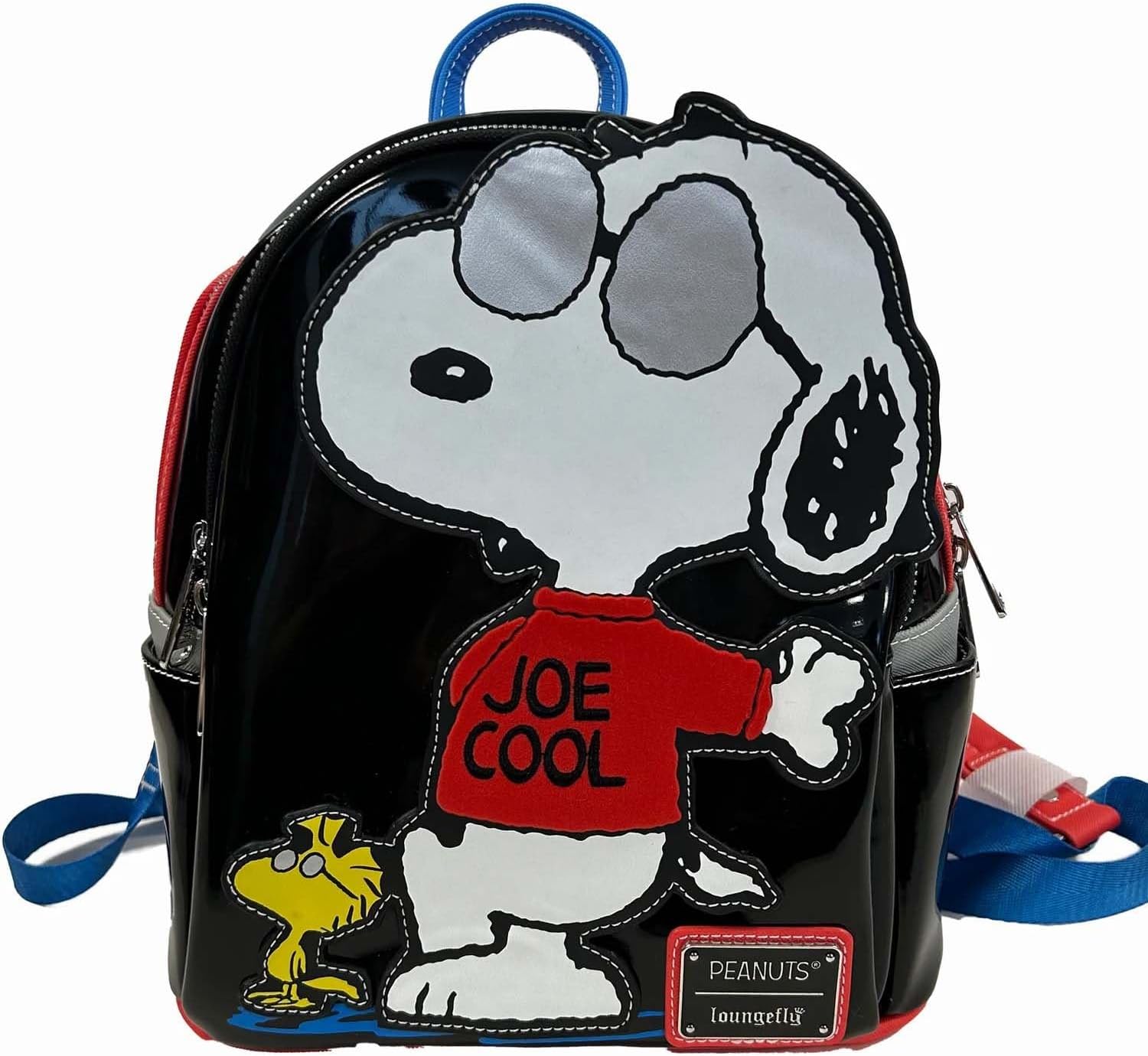 Amazon.com | Loungefly Peanuts Snoopy Joe Cool Mini Backpack | Casual ...