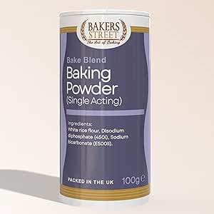 Bakers Street | Gluten Free Baking Powder 100g | Single Acting Baking ...