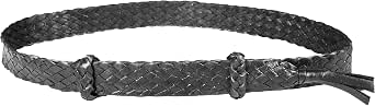 Amazon.com: Badgery Belts Cowboy Hat Band - Western 8 Plait Flat ...