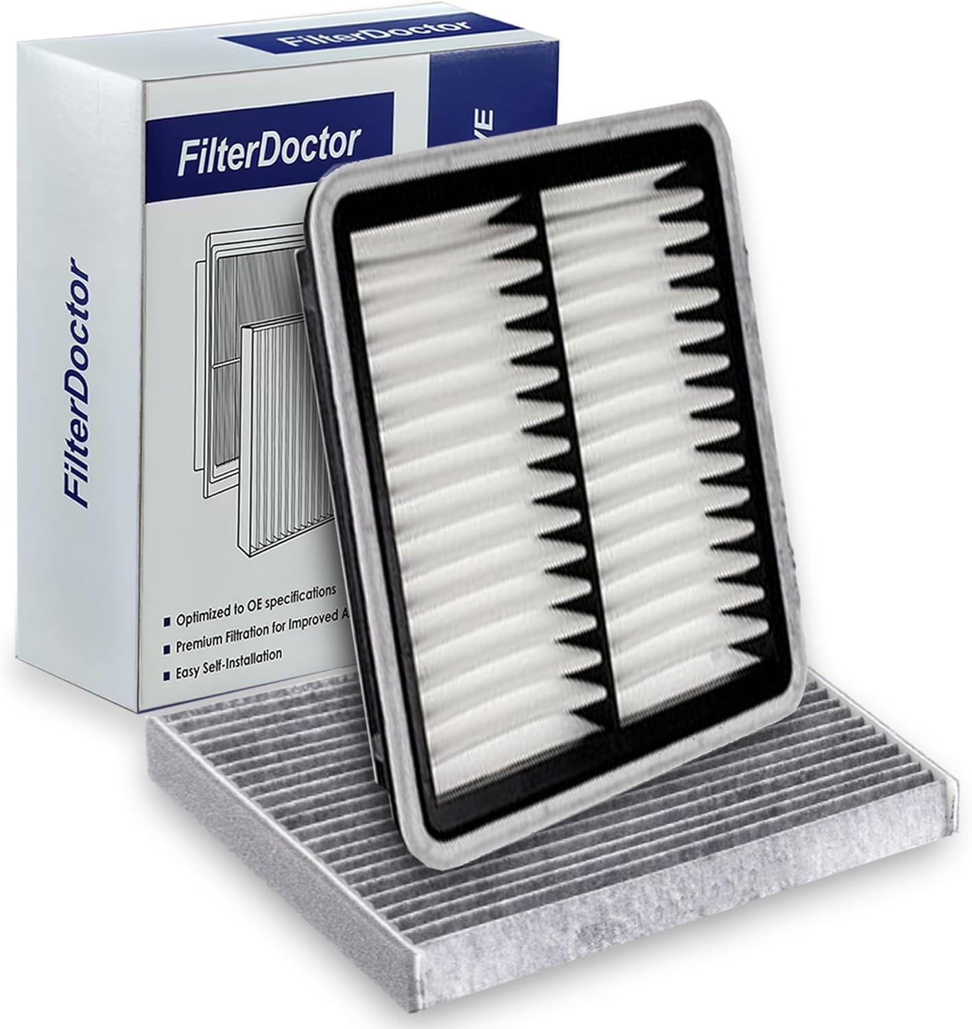 Amazon.com: FilterDoctor Cabin & Engine Air Filter Combo CP285,CF10285 ...