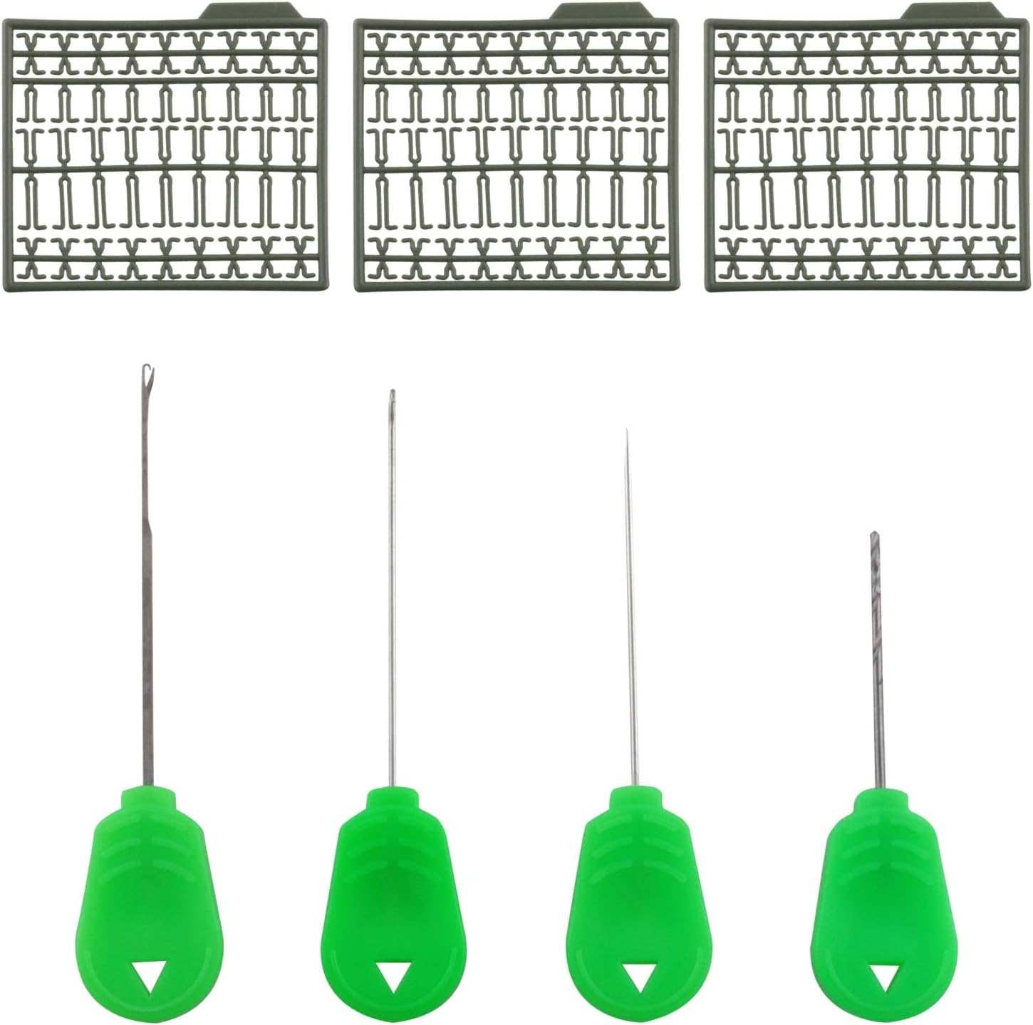 Amazon.com : WHYHKJ 7IN1 Carp Fishing Bait Rig Tool Kit Baiting Rigging ...