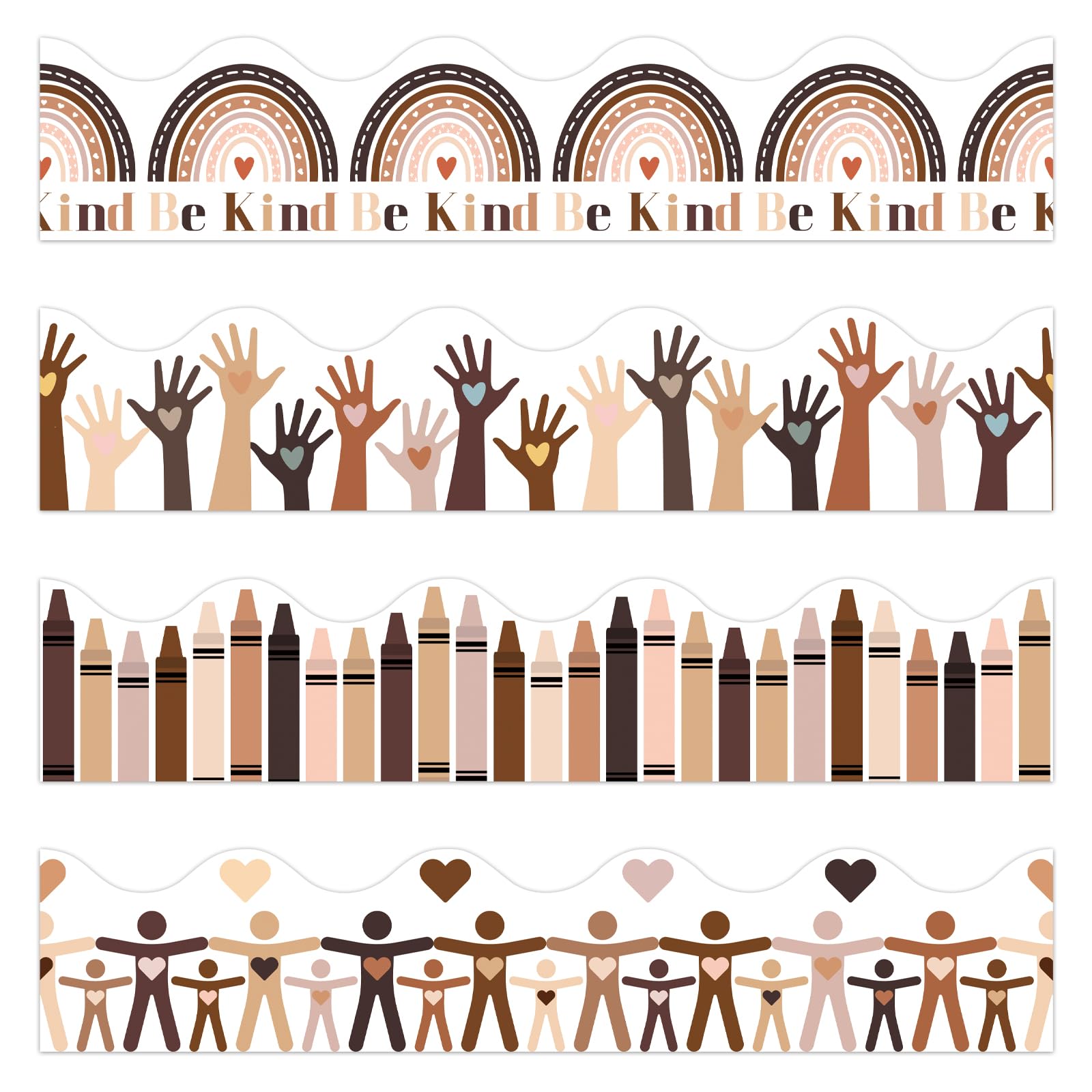 Diversity Bulletin Board Borders Trim Diversity Equality Growth Mindset ...