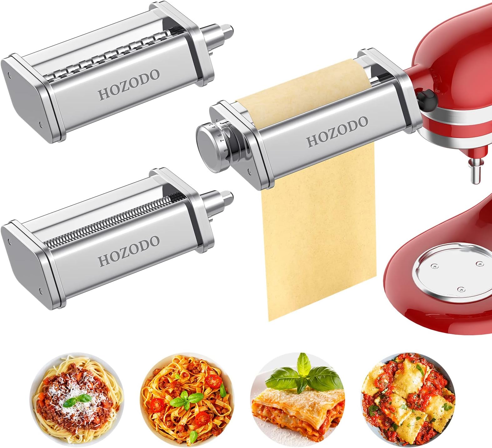 RETHONE Accessoire pour machine à pâtes KitchenAid - Ensemble 3 en 1 ...