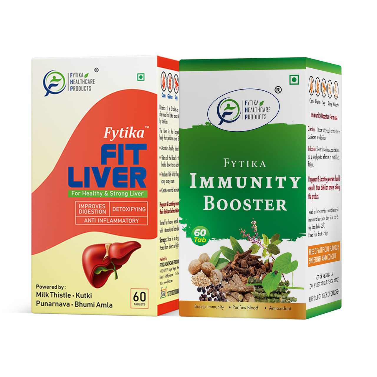 Buy Fytika Fit Liver + Immunity Booster (Pack of two) Online at Low ...