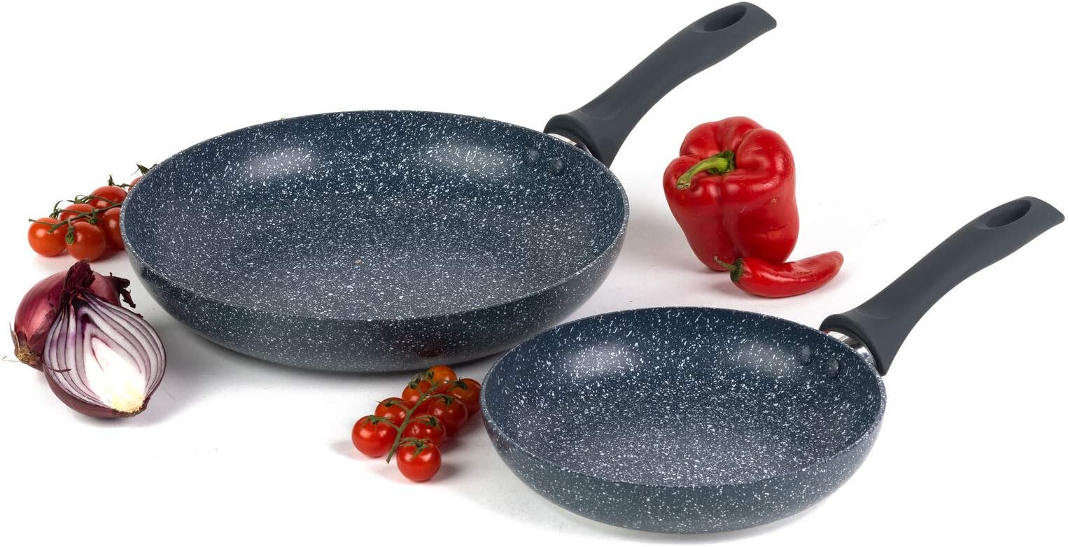 Russell Hobbs COMBO-5391 Nightfall Stone Frying Pan Set - Non-Stick 20/ ...