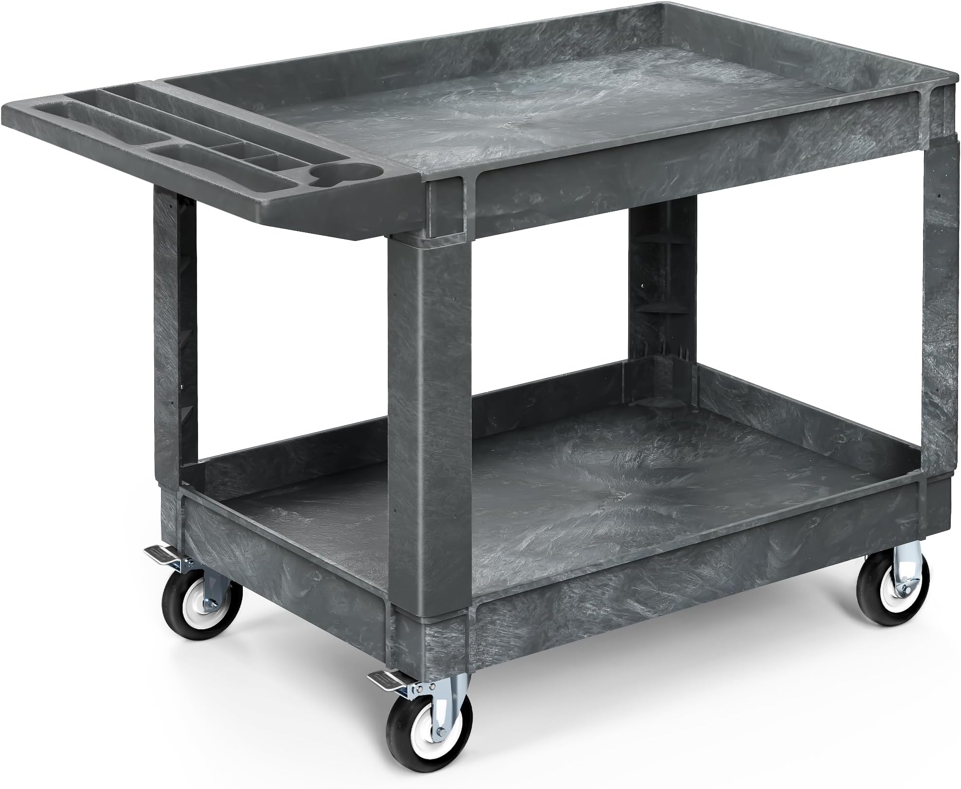 Amazon.com: YITAHOME Utility Cart on Wheels, 550 lbs Service Cart 45 x ...
