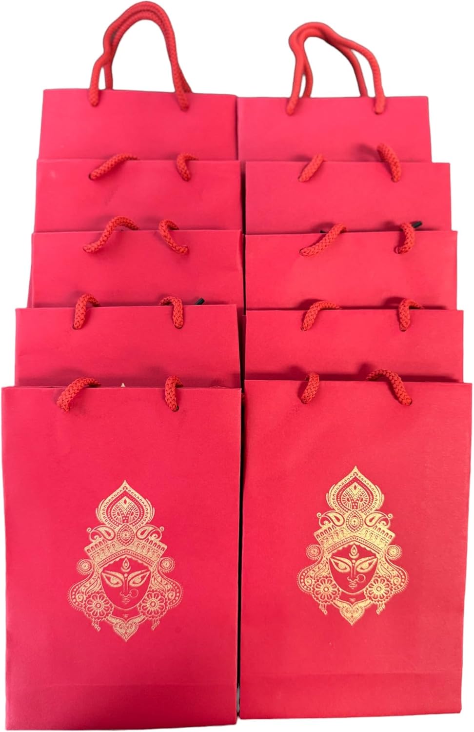 Amazon.com: DESI BY DIL Gift Bags - Goddess Durga Gift Bags - Set of 10 ...
