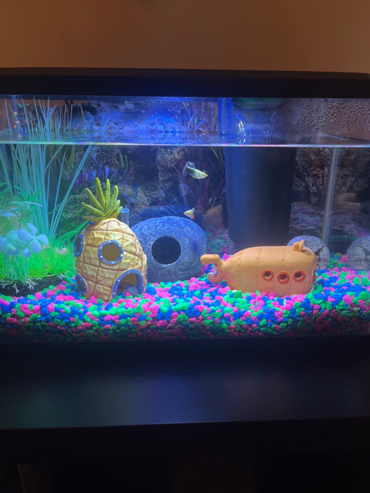 Penn-Plax Spongebob Squarepants Aquarium Ornament, 5 by 2-1/2 by 2-Inch ...