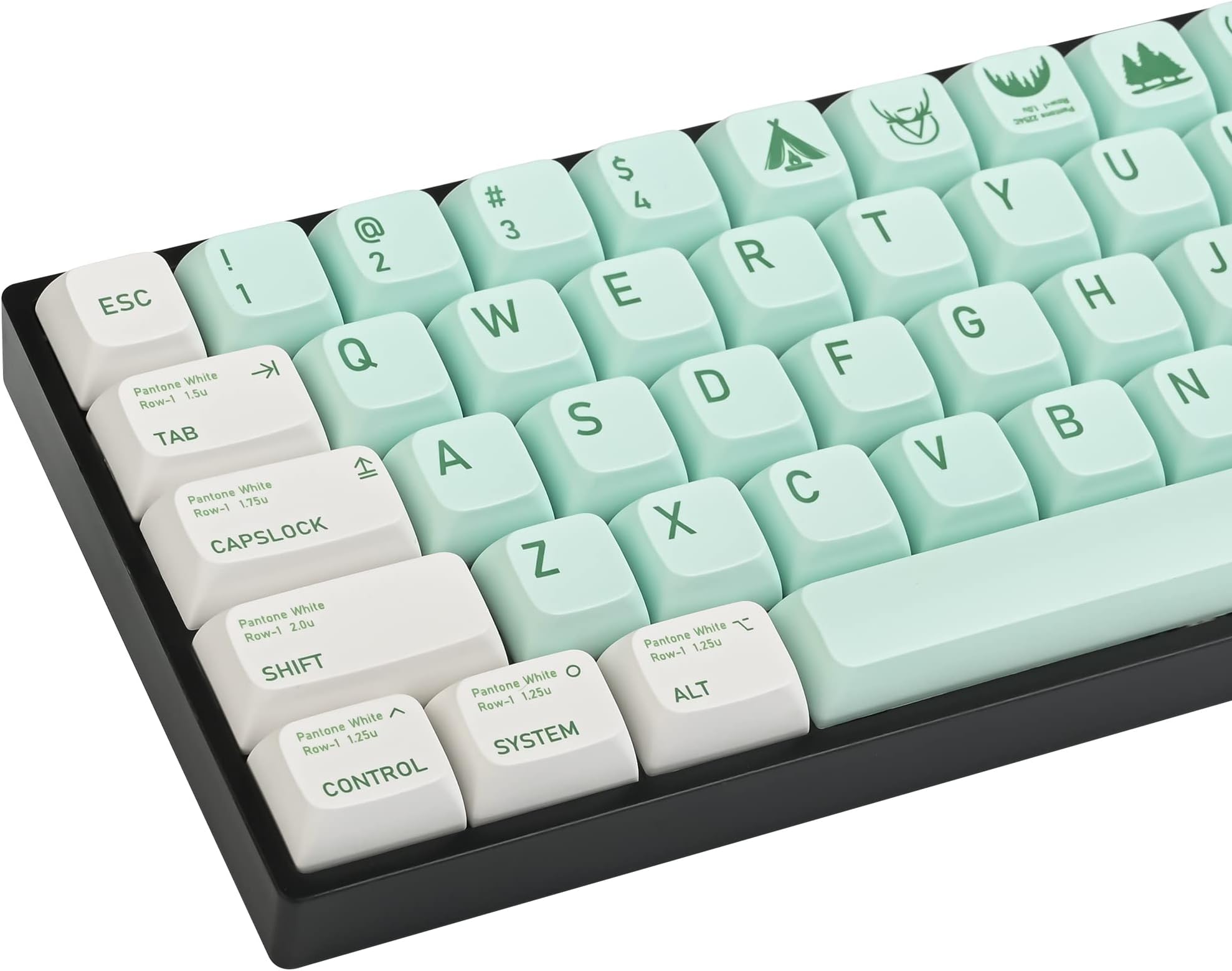 Amazon.com: surmen xda Profile pbt keycaps 60 Percent for Cherry ...