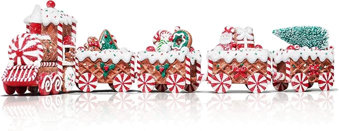Amazon.com: KPCB Tech Gingerbread Christmas Decorations - Prelit ...
