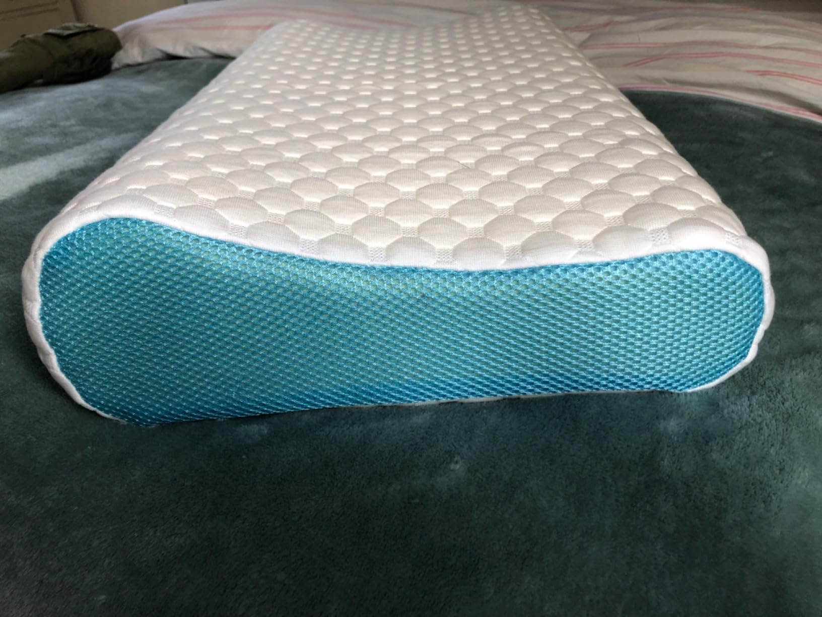 Timebox Memory Foam Pillow for Neck and Shoulder Pain, Orthopedic Neck ...