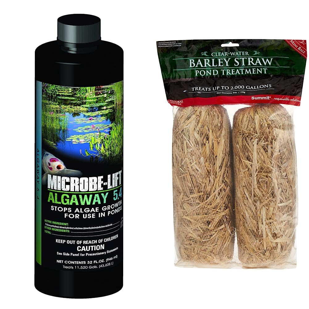Amazon.com : MICROBE-LIFT ALGA32 Algaway 5.4 Algae Control Treatment ...