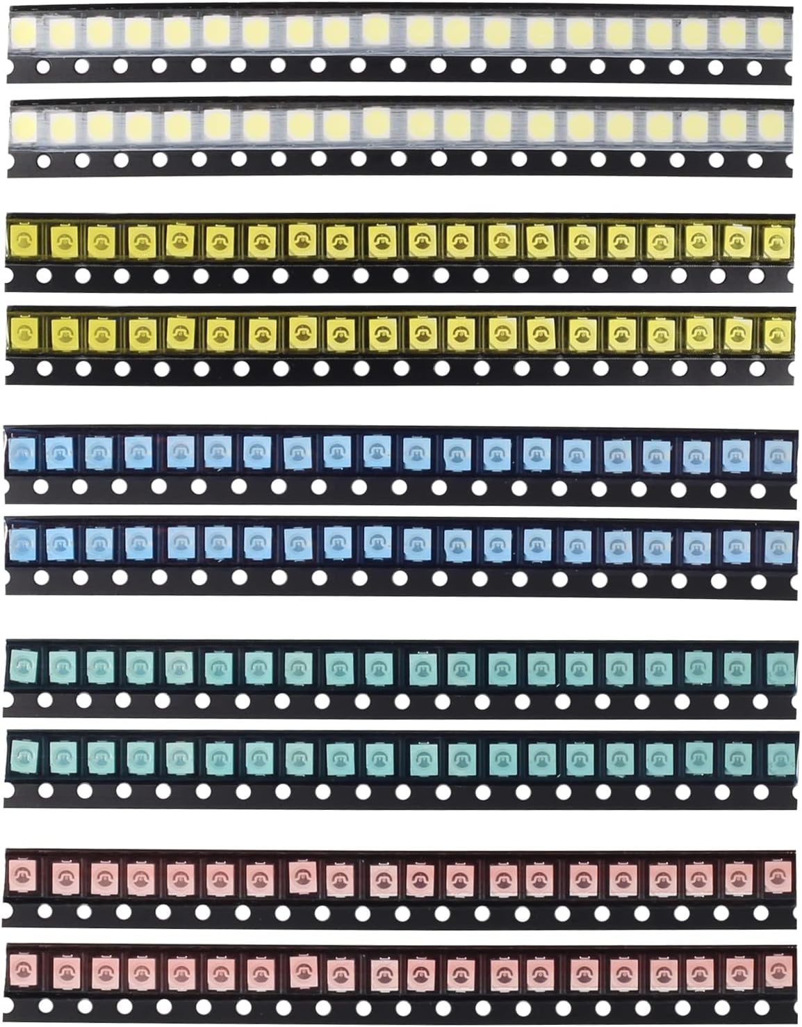 Amazon.com: 200pcs SMD LED Diodes Kit 3528/1210 Lights Assorted Diode ...