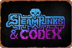 Amazon.com : CODEPUNKS Logo Warez Scene Game Poster Metal Sign Tin ...